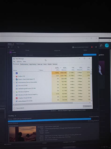 gpu rendering is activated still when rendering my cpu goes to 60 95