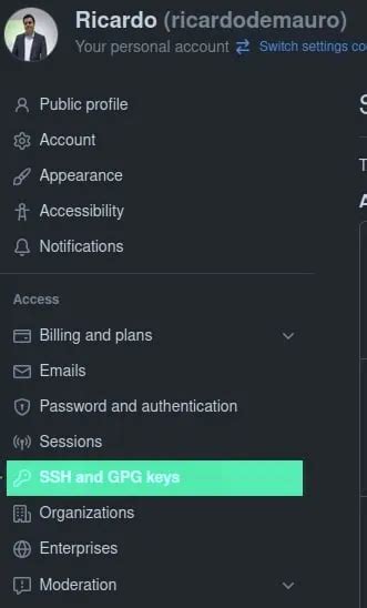 Set Up Github With Ssh Config Rmaurodev Blog Yet Another