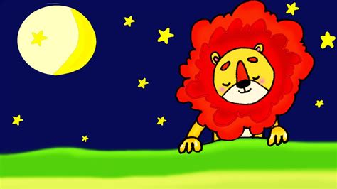 نقاشی لالایی ویدیو آرامش بخش برای خواب Sleep Video Good Night