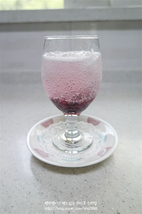 블루베리 청 만들기 블루베리 에이드