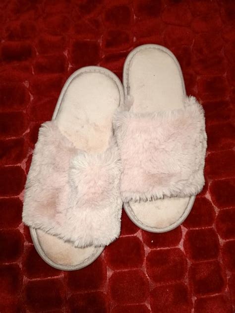 Капці тапочки пудрові — ціна 250 грн у каталозі Капці Купити жіночі речі за доступною ціною на