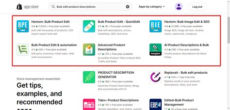 How Do I Bulk Edit Product Description Shopify