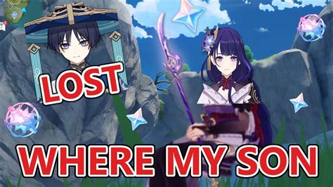 Raiden Shogun Trying To Find Her Son Youtube