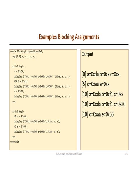 Ec 5110 Logic Synthesis And Verification Lecture Notes 10102024 Pdf Parameter Computer