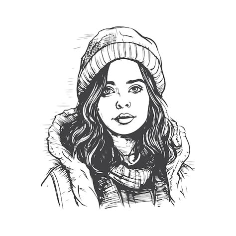 Schets Handgetekend Enkellijns Kunst Vintage Gebruik Voor Logo Poster En Achtergrond Premium