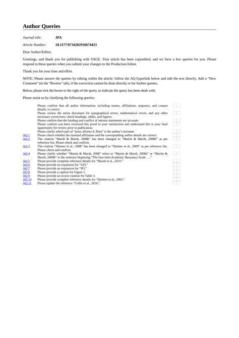 Pdf Psychometric Validity And Gender Invariance Of The Academic