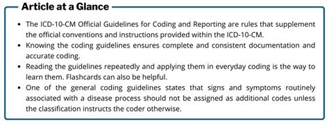 Why And How To Learn The Icd Cm Coding Guidelines Artofit