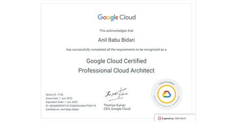 anil bidari on linkedin professional cloud architect anil babu