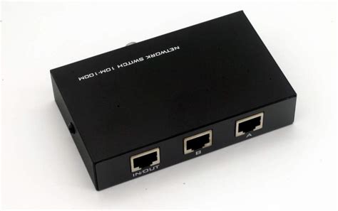 Rj45 Ab 2 Way Switch Box Push Button Manual Network Think Cables Search