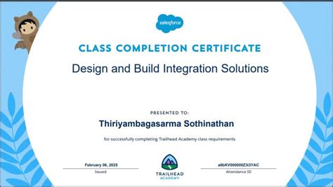 Trailheadacadamy Salesforce Integration Careergrowth Salesforcemvp