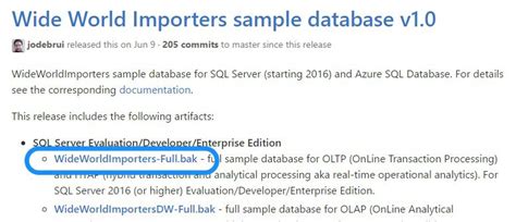 installing wide world importers sample database my tec bits
