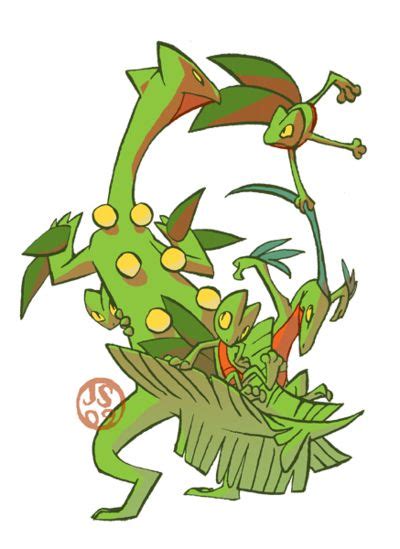 Treecko Evolution