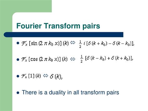 PPT Convolution Fourier Series And The Fourier Transform PowerPoint Presentation ID