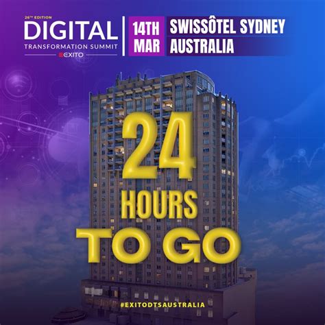 Digital Transformation Summit On Linkedin Digitaltransformationsummit Dtssydney