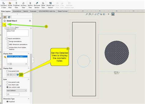 how to create perforated holes using cosmetic hole pattern central innovation