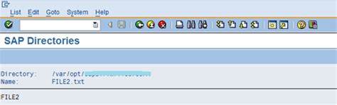 File Operations In Sap Application Server Al11 U Sap Community