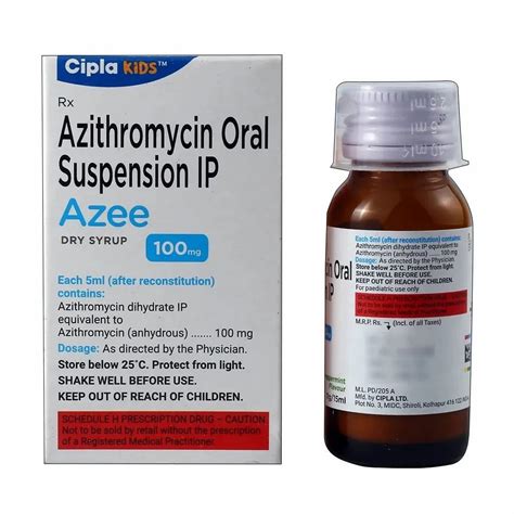 Azithromycin Oral Suspension Ip At ₹ 50 Bottle In Surat Id 2853367176897