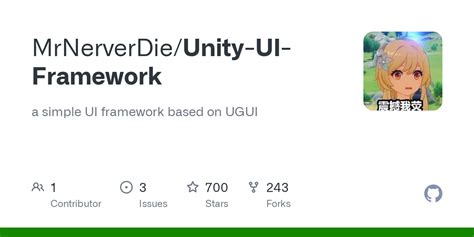 github mrnerverdie unity ui framework a simple ui framework based on