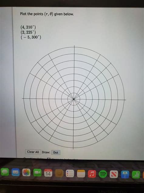 Solved Plot The Points R Given Below Chegg Com