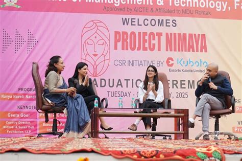 Grateful For An Incredible Day At Imt Faridabads Graduation Ceremony 🎓… Nimaya Foundation