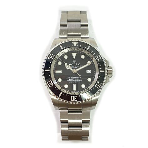 Rolex Sea Dweller 126660 44 Mm Black Dial 2020 Pre Owned