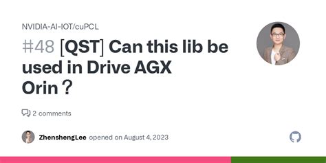 [qst] can this lib be used in drive agx orin？ · issue 48 · nvidia ai