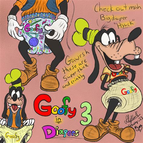 Goofy Diapered — Weasyl