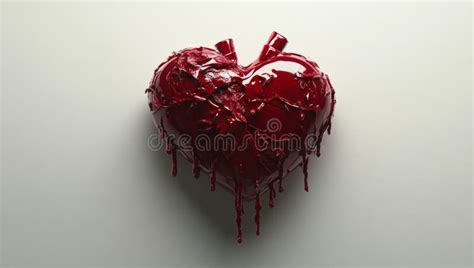 The Passion Concept Is Conveyed Through A Close Up View Of A Fiery