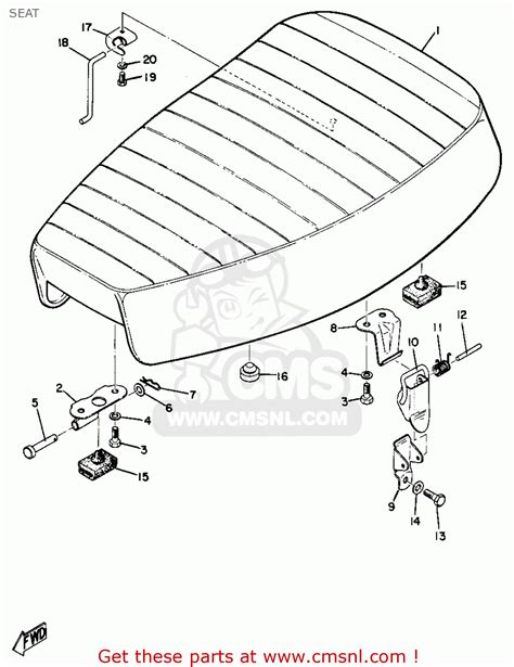 Yamaha Yamaha Dt1mx 1971 Usa Parts Lists And Schematics