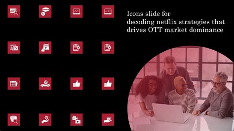 Decoding Netflix Strategies Drives Ott Market Dominance Icons Slide For Decoding Netflix