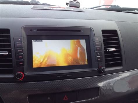Штатная 2din магнитола — Mitsubishi Lancer X, 2 л, 2011 года | автозвук ...