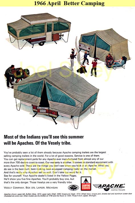 Apache Pop Up Tent Camper
