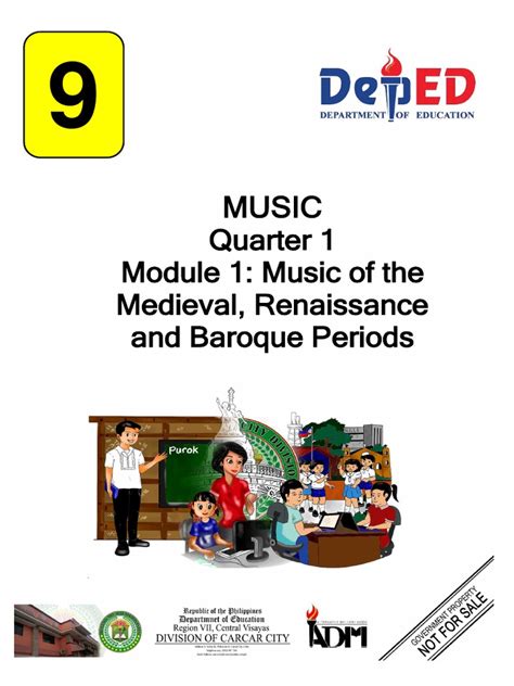 Music9 Q1 Module 1 Wk1 And 2 V01 Cc 1 Download Free Pdf Gregorian