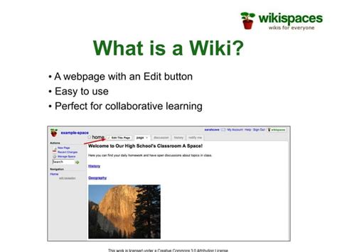 Using Wikis For Teaching And Learningpptx