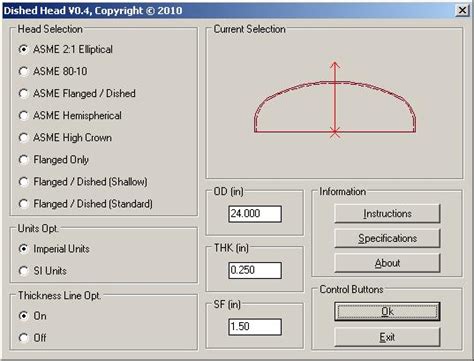 Pressure Vessel Dished Head Lisp Autolisp Visual Lisp And Dcl