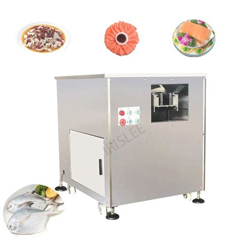 얇은 물고기 슬라이스 절단 기계 훈제 연어 필레 기계전기 슬라이서 Aliexpress