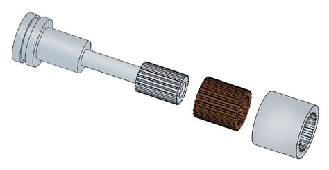 Military And Aerospace Spline Couplings Machined From Dupont™ Vespel