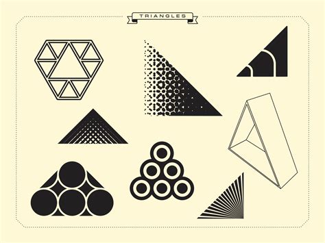 Abstract Triangles II Vector Art At Vecteezy