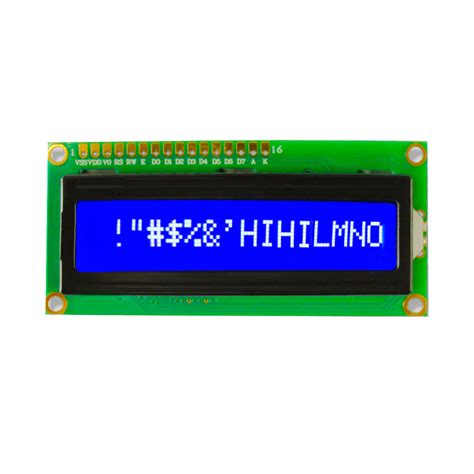 X STN Blue Character LCD Display Module