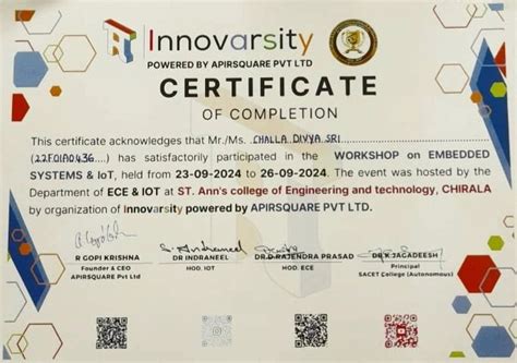 Iot Embeddedsystems Innovation Learning Engineering Technology Workshop Skilldevelopment