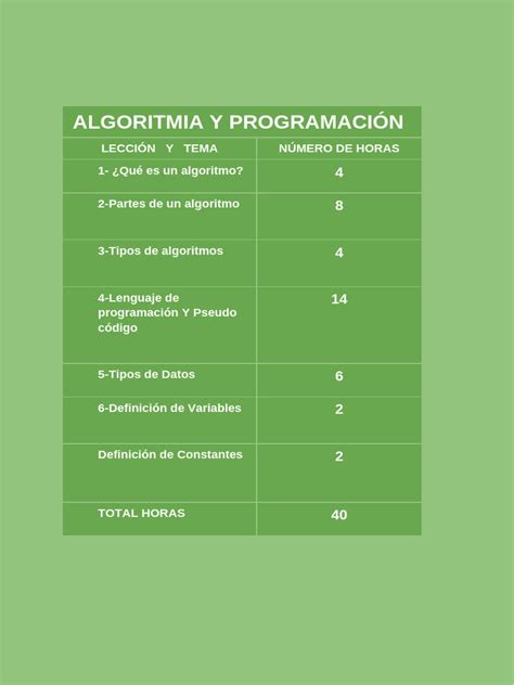 algoritmia y programación pdf