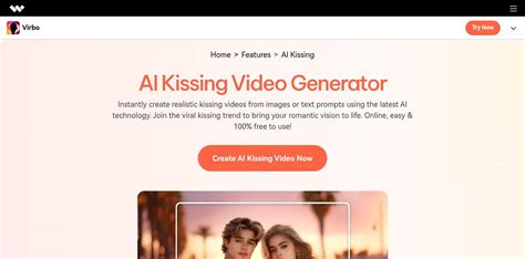 Virbo Ai Kissing Lifelike Kiss Videos With Advanced Ai Futureen