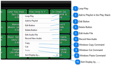 hot button popup annotated all functions
