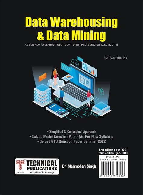 Buy Data Warehousing And Data Mining For Gtu 18 Course Vi