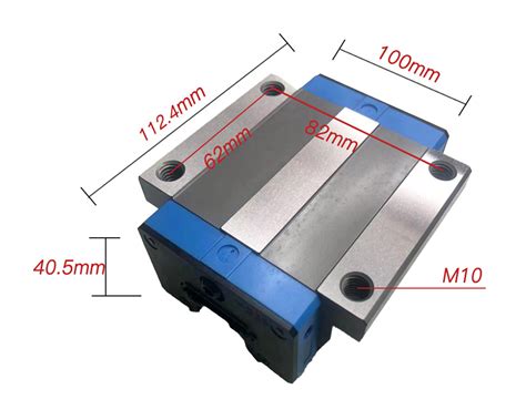 wholesale custom guideway block slide rail steel linear guide rail set