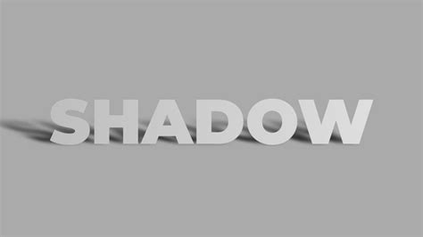 3d Text Shadow