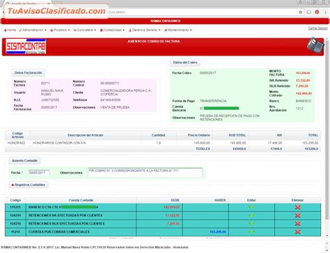 sistema administrativo contable codigo fuente java ee computació