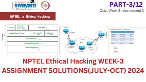 nptel ethical hacking week 3 assignment solution july oct 2024 in