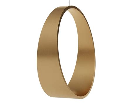 Swing N2 Swing Indoor In Gold Colour Gilding Liquid By Iwona Kosicka