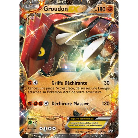 GROUDON EX PV XY ETOILE PROMO